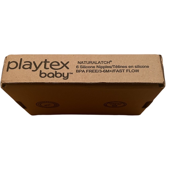 Playtex | Other | Playtex Baby Natural Latch 6 Count 36m Fast Flow ...
